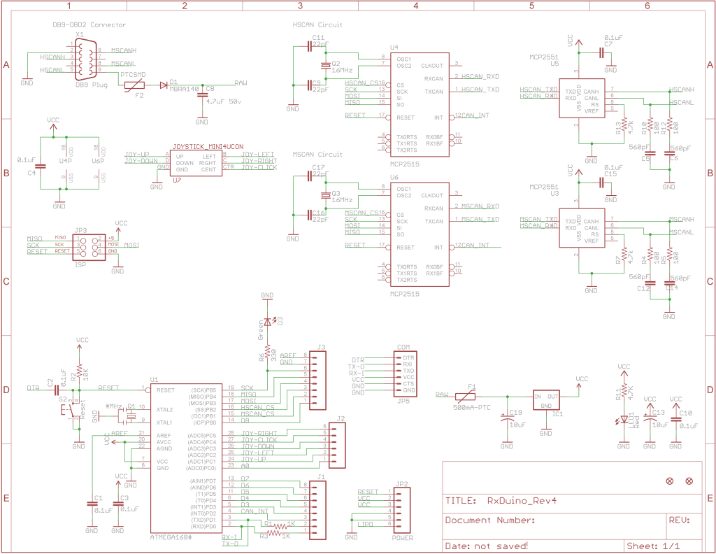 Combining 2 Canbus Shields And Arduino Pro On One Board Schematic 6848