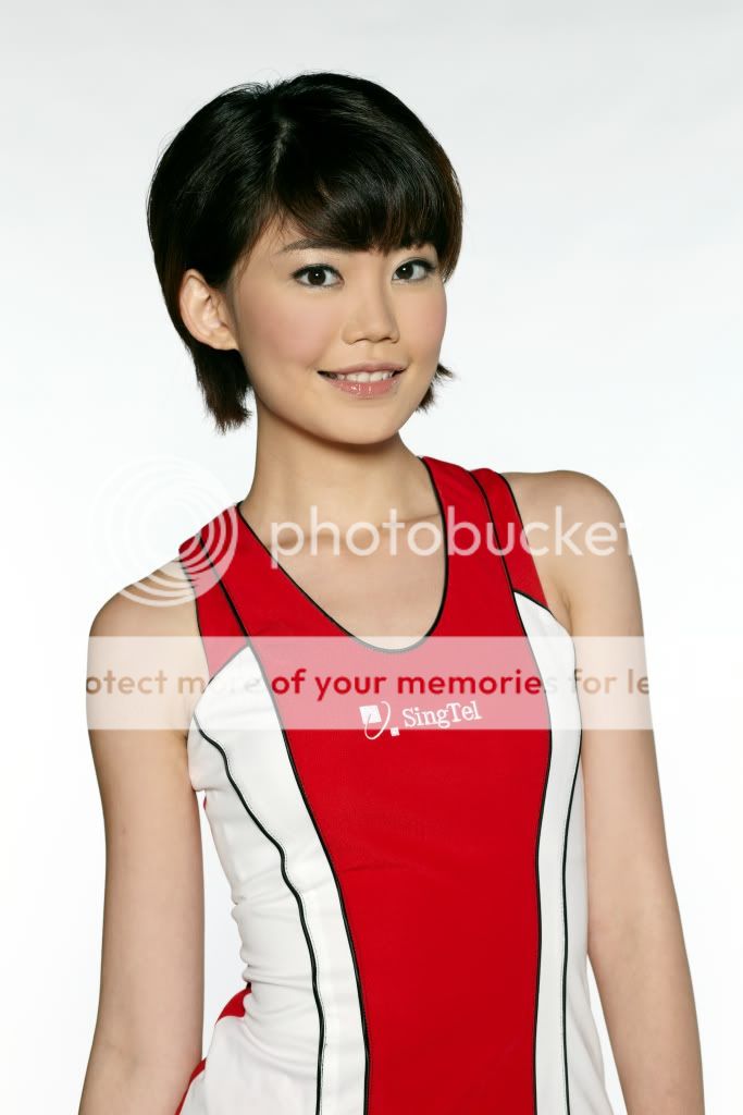 12th Aug, Sun: Shoot With Singtel Grid Girls 2012 - Mabel Lim ...